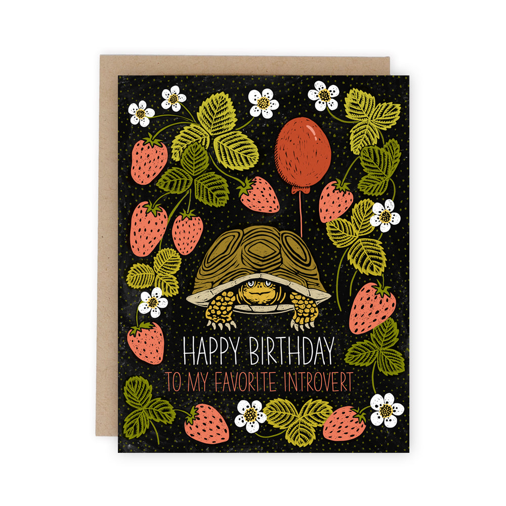 Favorite Introvert Birthday Card – Wit & Whistle