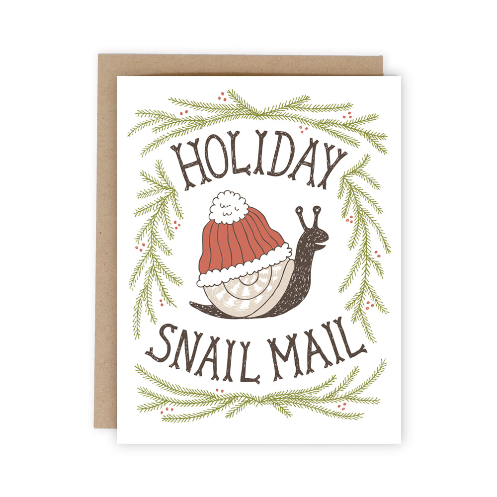 Snail Mail Holiday Card – Wit & Whistle
