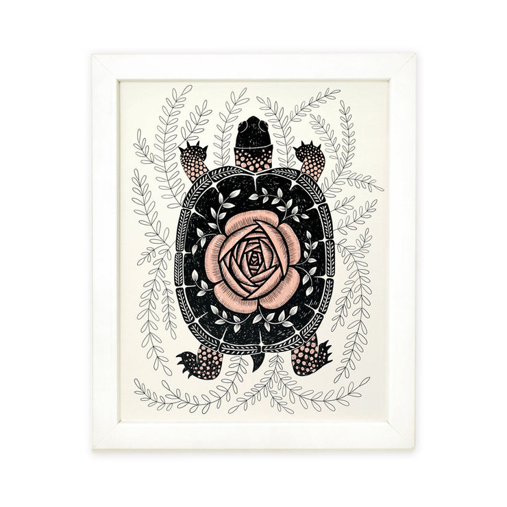 Box Turtle Art Print – Wit & Whistle